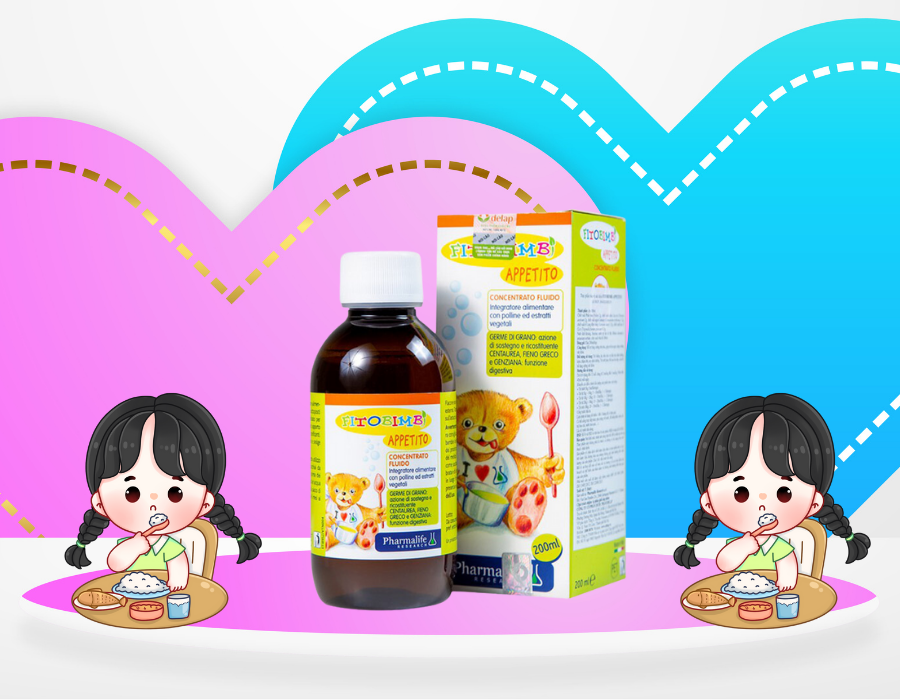 Siro Ăn Ngon Siro Fitobimbi Appetito Từ Ý Bổ Sung Dinh Dưỡng Cho Trẻ